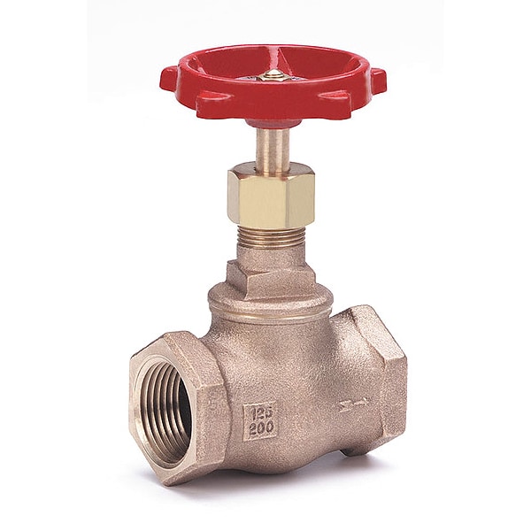 Milwaukee Valve Globe Valve, Class 125, 2 In. 502 2 | Zoro