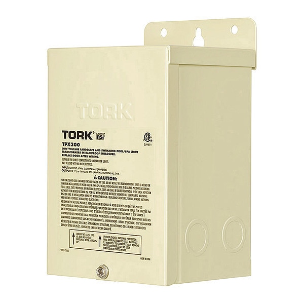Nsi Tork Pool Light Transformer, NEMA 3R, 12/13/14V AC, 120V AC TPX300 ...
