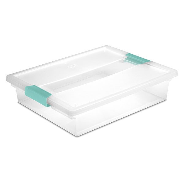 Sterilite Large Clip Box, 5.5 qt., 14" 19638606 | Zoro