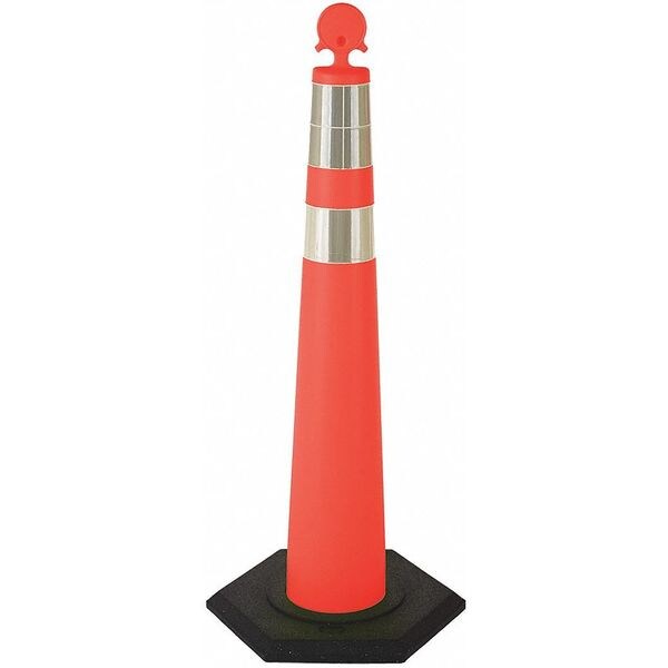 Cortina Safety Products Js Channelizer Cones, 6U4L, Orange, 42" 03-770 ...
