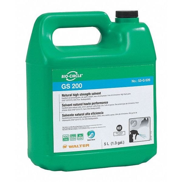 Walter Surface Technologies GS 200 Industrial Green Cleaner, 5L 53G626 ...