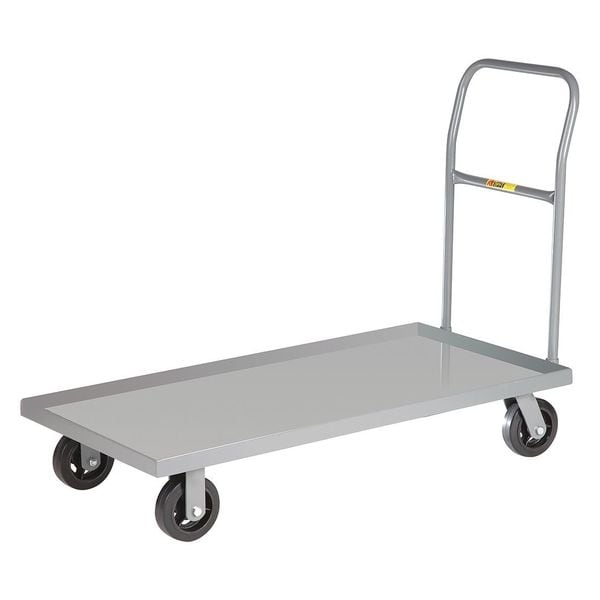 Little Giant Platform Truck, 1600 lb., 24x48, Lipped T520-LU | Zoro