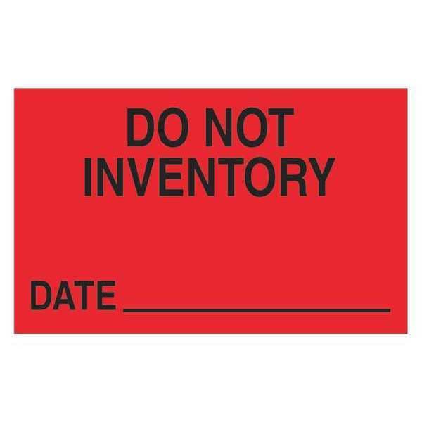 Tape Logic Tape Logic Labels, "Do Not Inventory - Date", 1 1/4" x 2 ...
