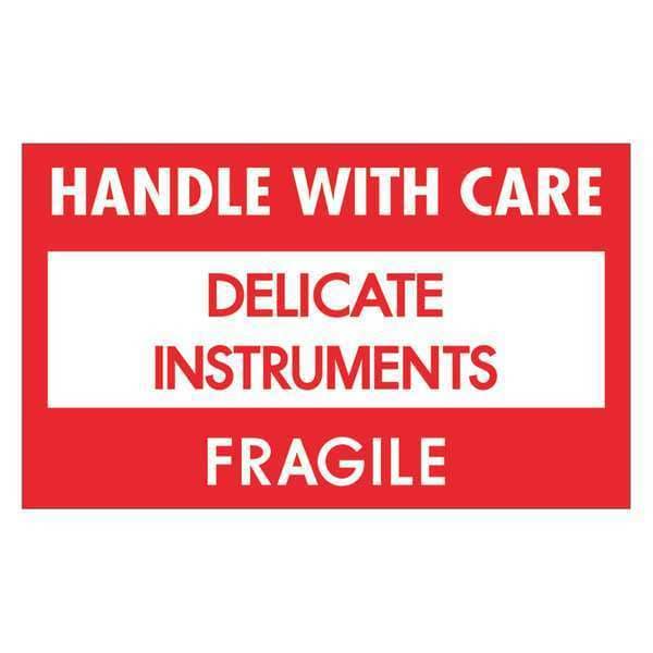 Tape Logic Tape Logic Labels, "Delicate Instruments - HWC", 3" x 5 ...