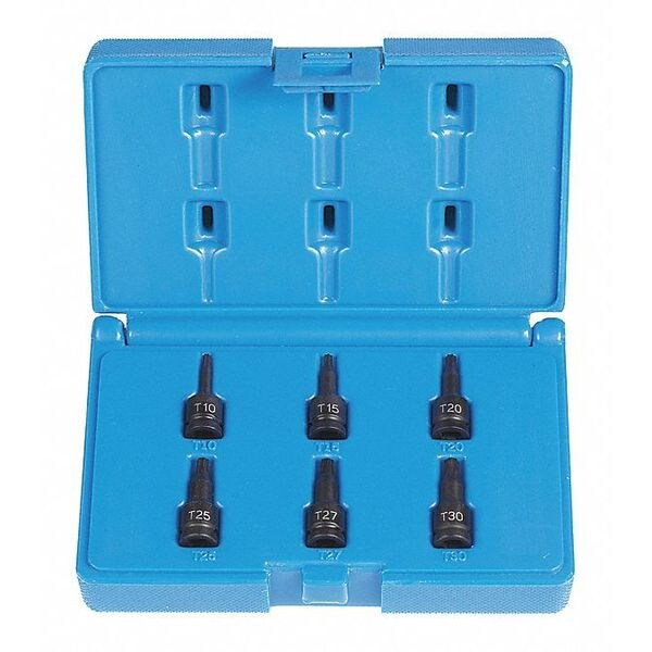 Grey Pneumatic 996T $54.33 1/4" Drive Internal Torx Impact Set, Torx(R ...