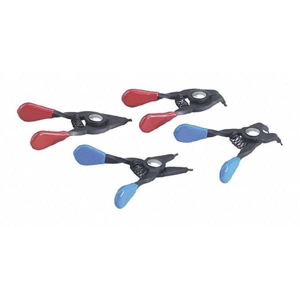 OTC 4.7" Mini Snap Ring Plier Set, - 4514