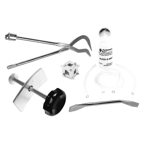 Performance Tool Brake Service Kit, 5 pc W180 | Zoro