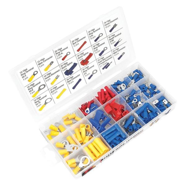 Performance Tool Wire Termination Kit 160 Piece W5213 | Zoro