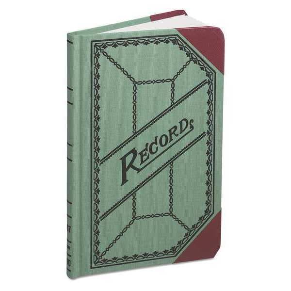Boorum & Pease Green Mini Record Book, 9-1/2" x 6", 200 Pg 667-R | Zoro
