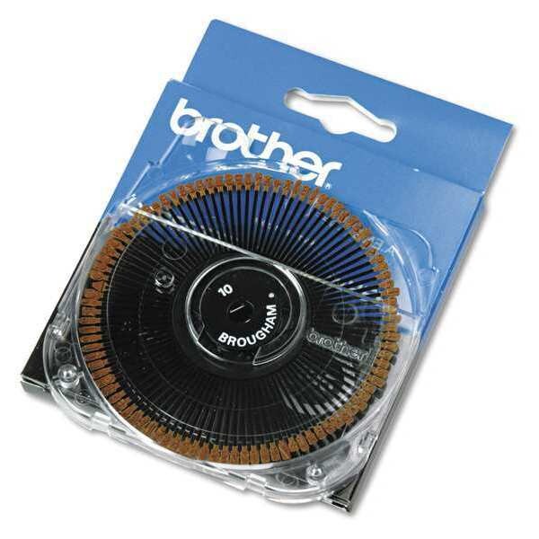 Brother Printwheel, Brougham Typestyle, 10 411 | Zoro
