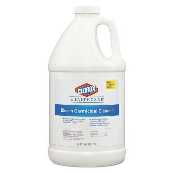 Clorox Hospital Cleaner, Bleach, 64 oz. Refill, Fruity Floral Bleach ...