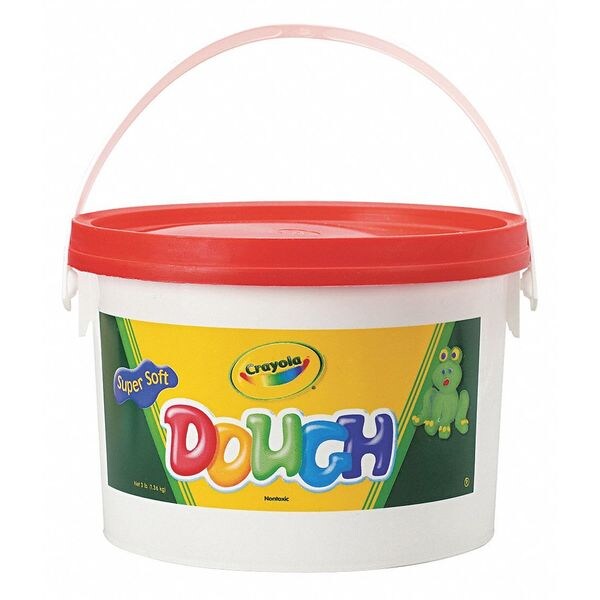 Crayola Modeling Dough, Bucket, 3 lb., Red 570015038 | Zoro