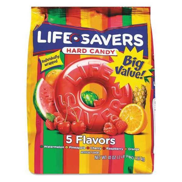 Life Savers 41 oz. Life Savers, Original Five Flavors 22732 | Zoro