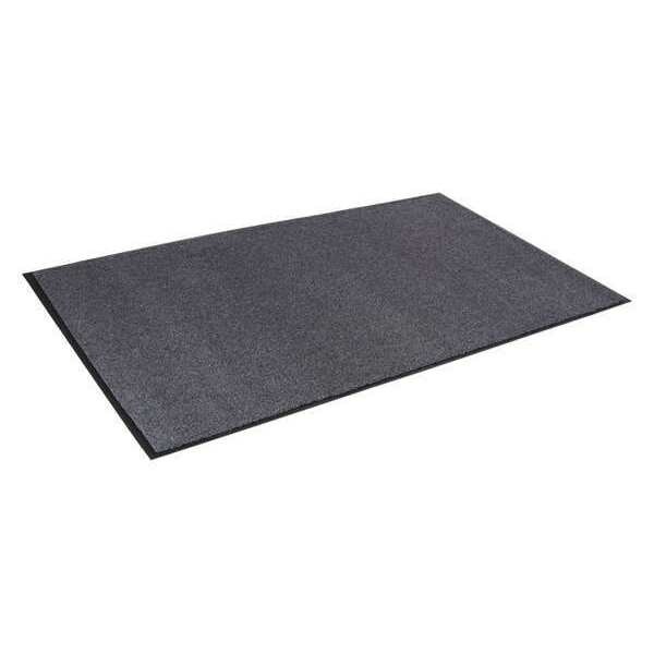 Crown Matting Technologies Carpeted Entrance Mat, Charcoal, 4 ft. W x ...