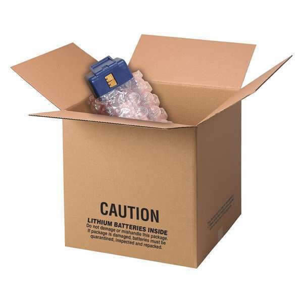 Labelmaster Battery Excepted Packaging, 9"x9"x9", box BX999 | Zoro