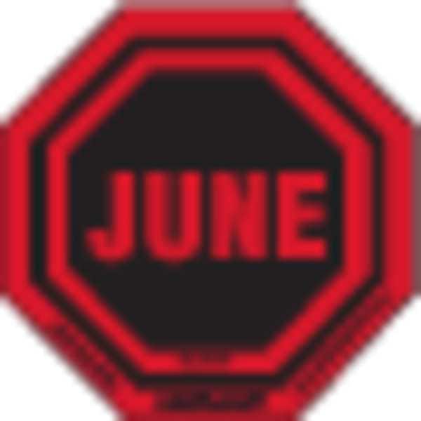 Labelmaster June Inventory Labels 3"x3", Pk500 CLB190 | Zoro