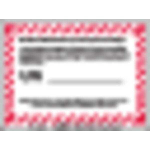 Labelmaster Radioactive Matl Excepted PKG Lbl, PK500 L335R | Zoro