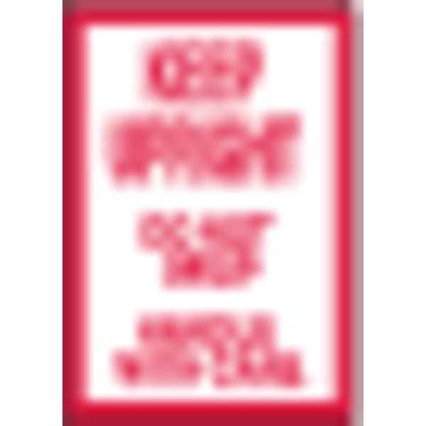 Labelmaster Keep Upright Label, 2.75"x4", Pk500 L345 | Zoro