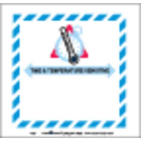 Labelmaster Time n Temperature Sensitive, Label, Pk50 L450S | Zoro