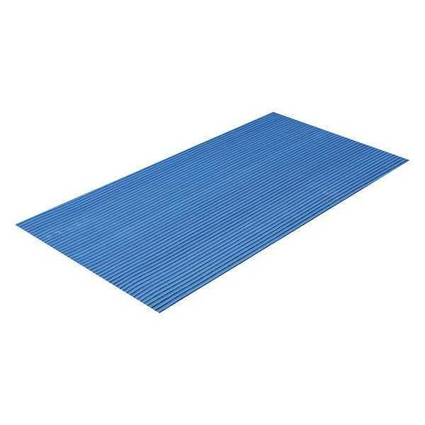Crown Matting Technologies Anti-Bacterial Grid Mat, 3ft.x40ft., Blue ...