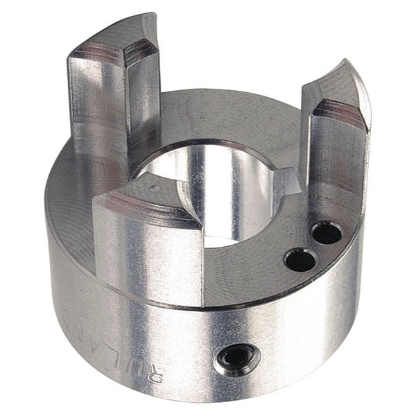 Ruland Set Jaw Coupling Hub, 22mm, Aluminum MJSC51-22-A | Zoro