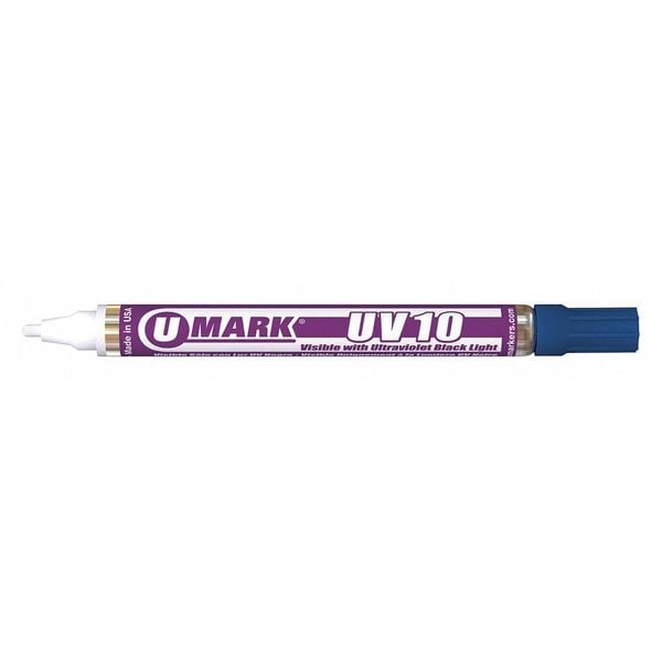 U-Mark Ultraviolet Marker, Blue 10162 | Zoro