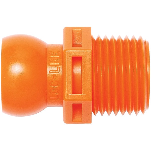 Loc-Line Connector, 1/2 In, Pk4 51805 | Zoro