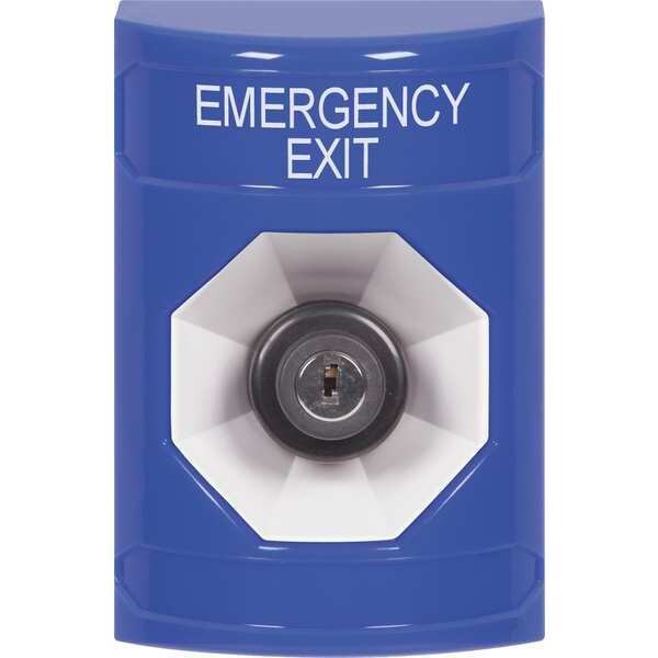 Safety Technology International Emergency Exit Push Button, Blue, SPST ...