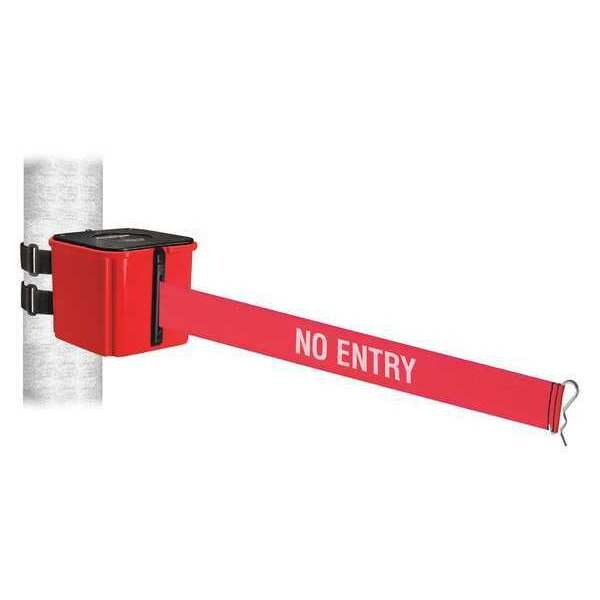 Retracta-Belt Belt Barrier, 30 ft. Belt L, Red, No Entry WH412RD30-NE-V ...