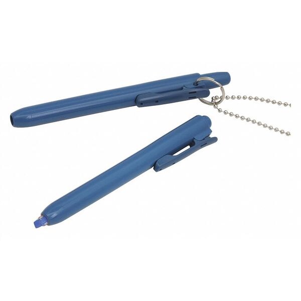Detectamet Highlighter Refill, Blue Ink, Chisel Tip, PK5 156-P01-A08 | Zoro