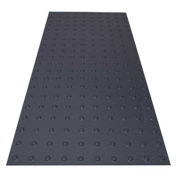 Safetysteptd ADA Warning Pad Flexible Cement Gray, 2 ft W x 4 ft L, 1 ...