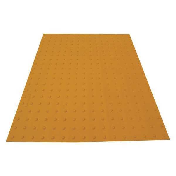 Safetysteptd ADA Warning Pad Flexible Cement Yellow, 3 ft W x 4 ft L, 1 ...