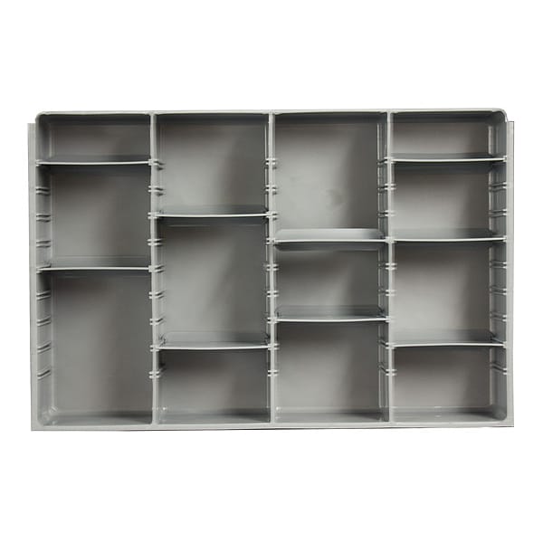 Durham Mfg Compartment Drawer Insert with 4 compartments, Polypropylene ...