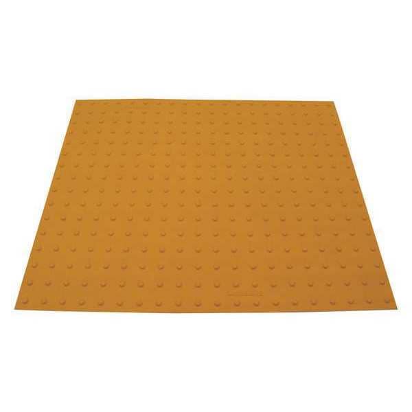 Safetysteptd ADA Warning Pad Flexible Cement Yellow, 3 ft W x 4 ft L, 1 ...