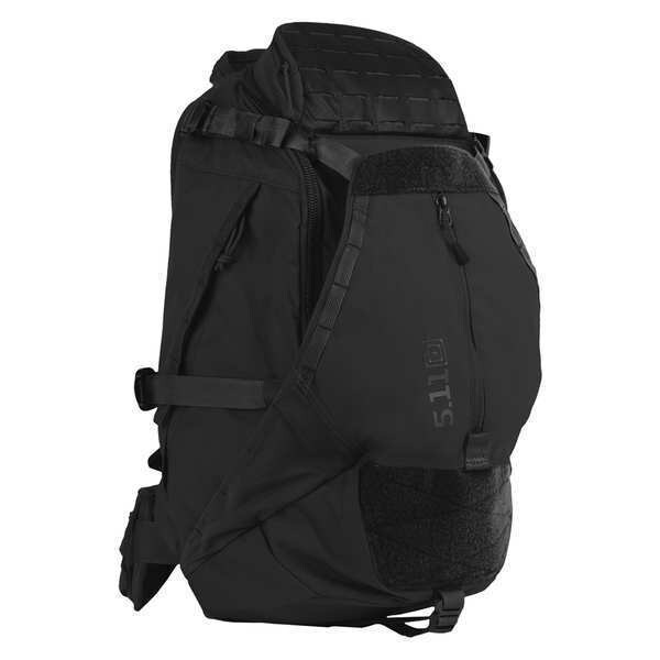 5.11 Tactical Backpack, 500D/1050D Nylon, Black, 21" Height 56319 | Zoro