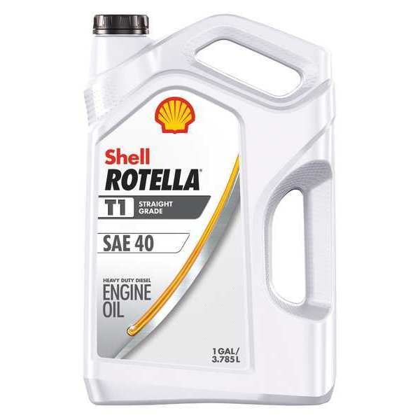 Rotella Motor Oil, Conventional, 1 Gal. Bottle, SAE Grade 40 550054466 ...