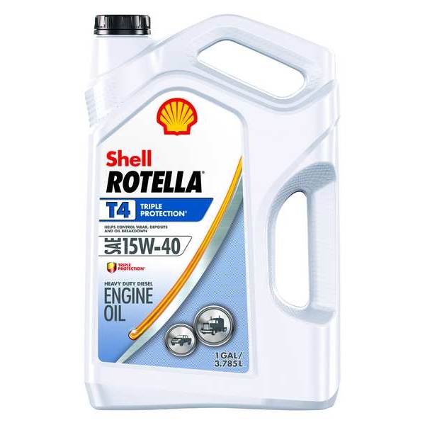 Rotella Motor Oil, Conventional, 15W-40, Bottle, 1 Gal. 550045126 | Zoro