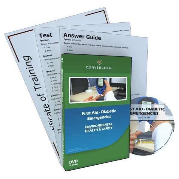 Convergence Training Diabetic Emergencies Training, First Aid C-892 | Zoro