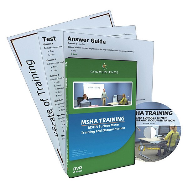 Convergence Training MSHA Surface Miner Training, MSHA, DVD C-963 | Zoro