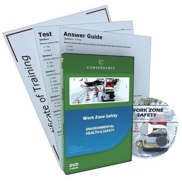 Convergence Training Work Zone Safety, Driver Safety, DVD C-909 | Zoro
