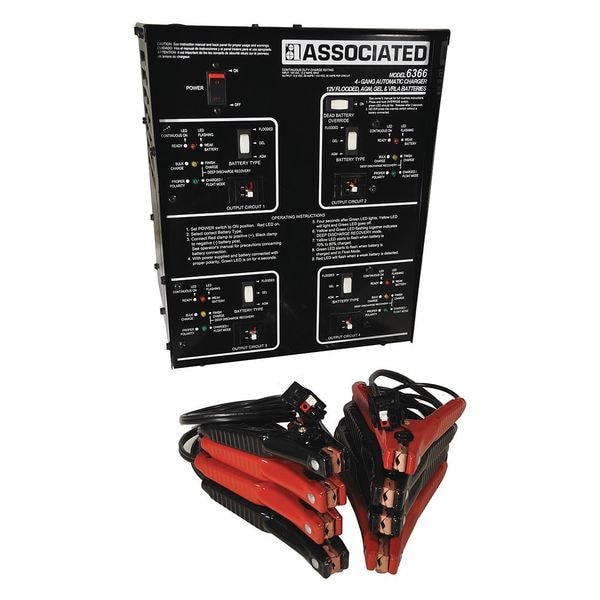 Associated Equipment Battery Charger, Automatic Charging For Battery ...