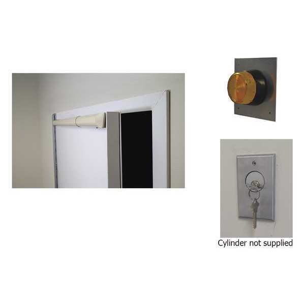 Securitech Door Alarm Kit, LH, For 42" to 48" W Doors LISA-KIT4248-LH ...