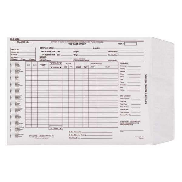 Jj Keller Vehicle Maintenance File Folder 1958 | Zoro