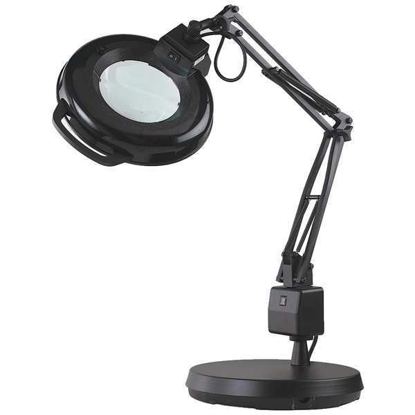 Electrix Magnifier Light, LED, Diopeter 5, Blk, 19W 7126 LED | Zoro
