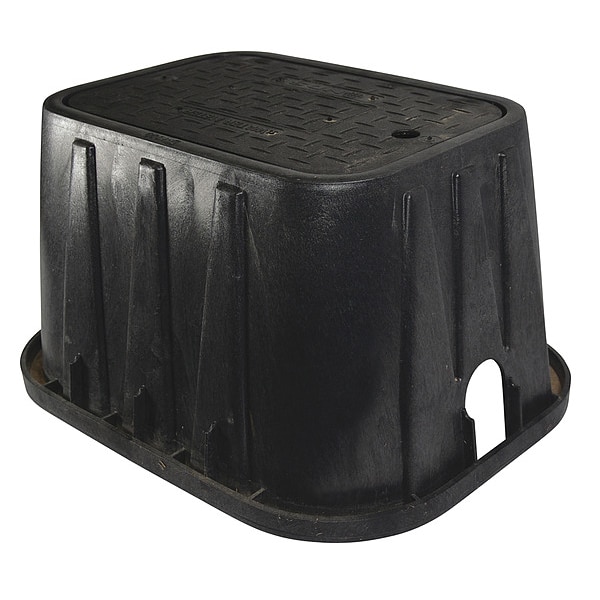 Nds Meter Box, Rectangular, 12" H x 15-3/4" W D1200-DITR | Zoro