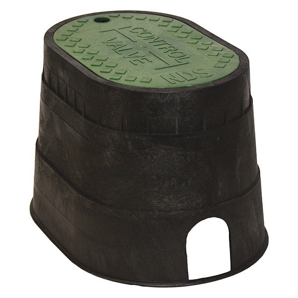 Nds Valve Box, Rectangular, 9-3/4" H x 11" W M2-SG | Zoro