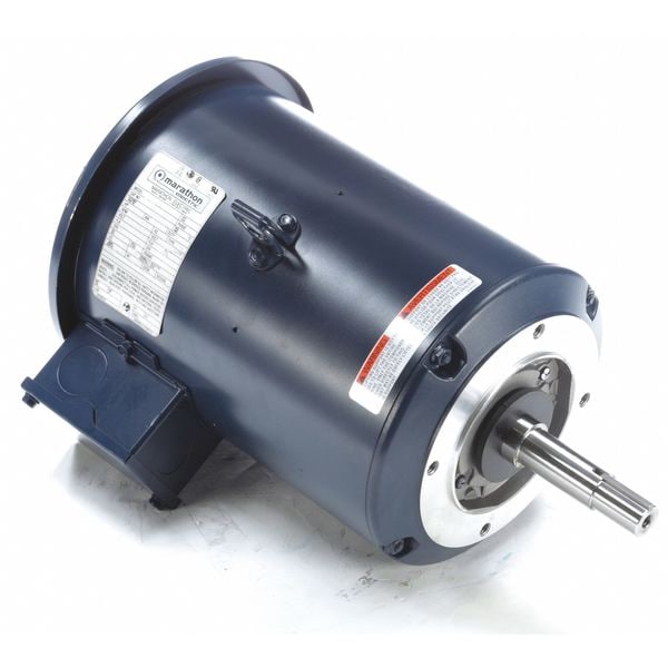 Marathon Close-Coupled Pump Motor, 3490 rpm 184TTDW16310 | Zoro