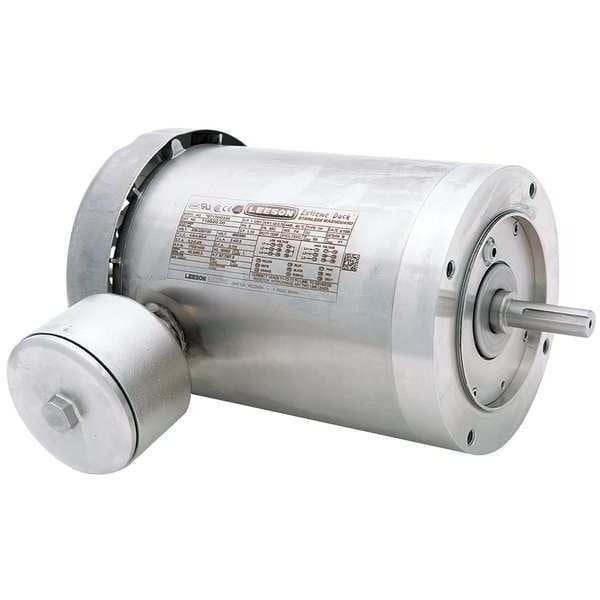 Leeson Washdown Motor, 1-1/2 HP, 143TC Frame 119520.00 | Zoro