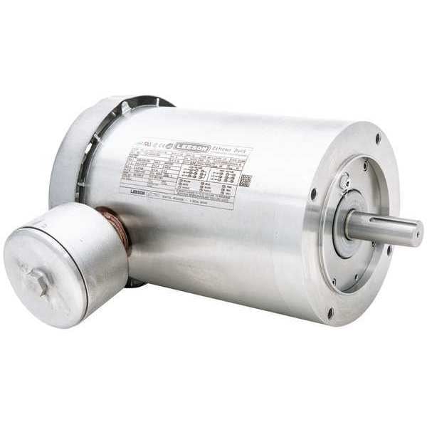 Leeson Washdown Motor, 1-1/2 HP, 143TC Frame 121909.00 | Zoro