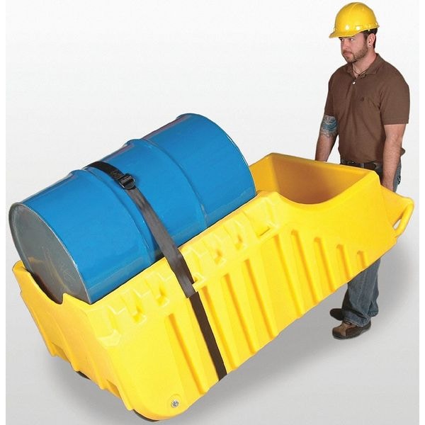 Ultratech Mobile Pail Containment System, 72-1/4" L 1310 | Zoro